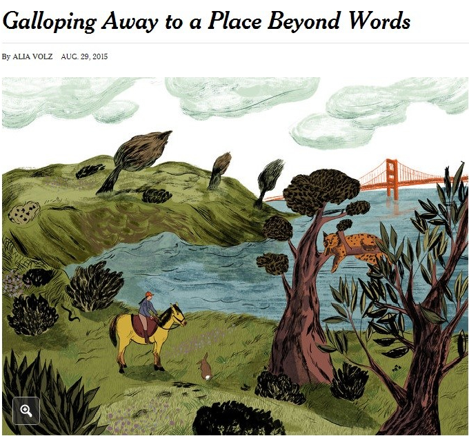 Sunday feature in The New York Times – Alia Volz